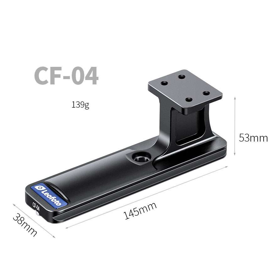Leofoto CF-04 replacement foot with QD – upgrade your Canon